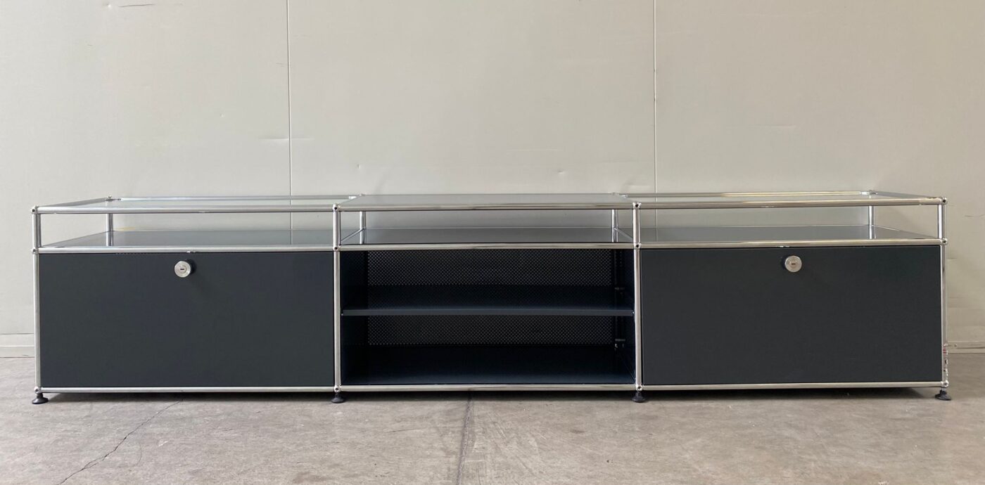 USM Haller Lowboard 3×2 Anthrazitgrau – MS Möbelhandel